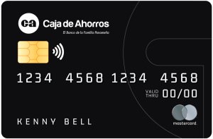 Tarjeta Mastercard black – Caja de Ahorros