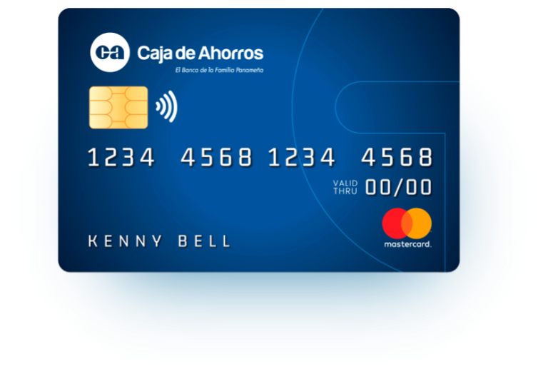 Tarjeta Mastercard clásica – Caja de Ahorros